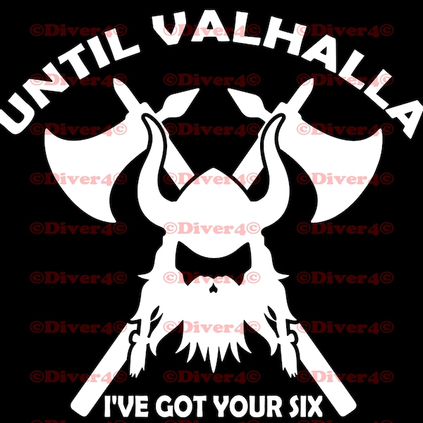 Til Valhalla Window Decal - Etsy