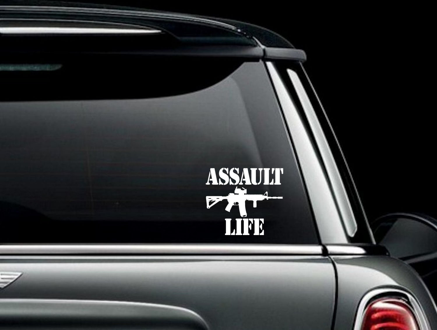 Assault Life Sticker Decal