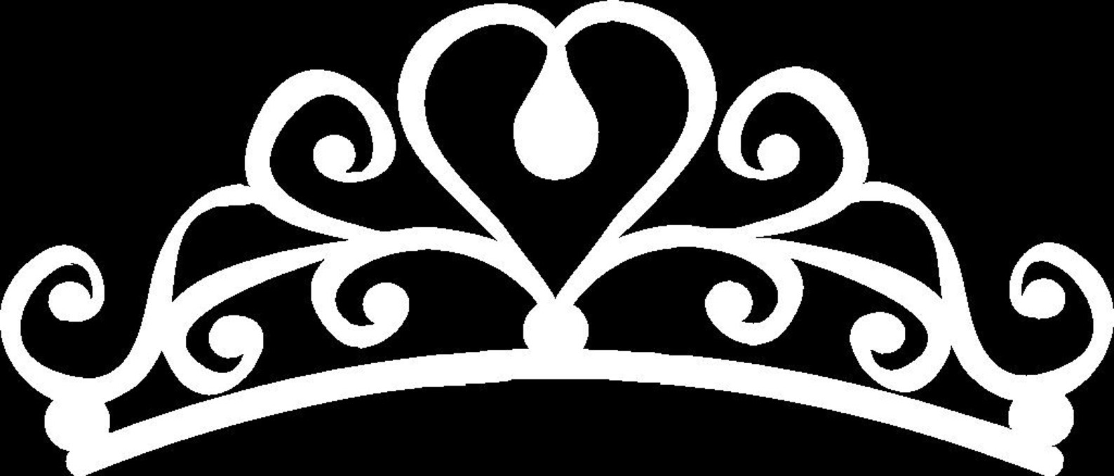 Princess Tiara Auto Die Cut Vinyl Car/truck/window Decal Bumper Sticker ...