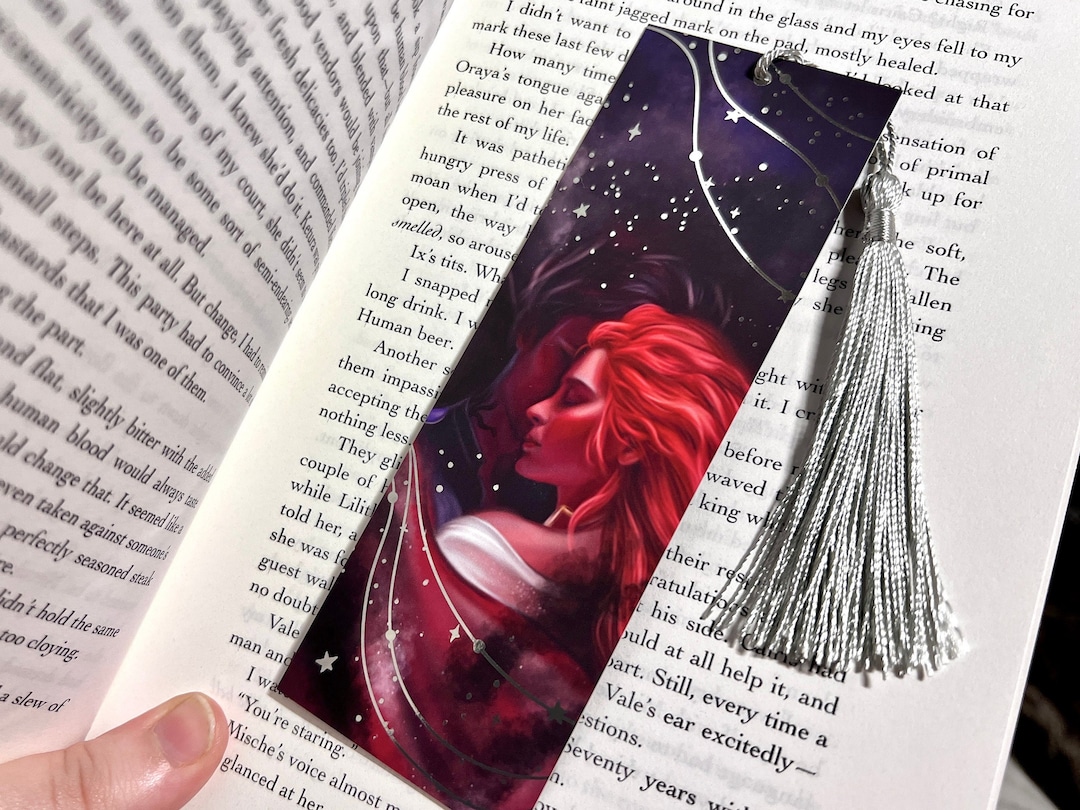 Azriel and Gwyn - A Court of Thorns and Roses - Silver Foiled Matte ...