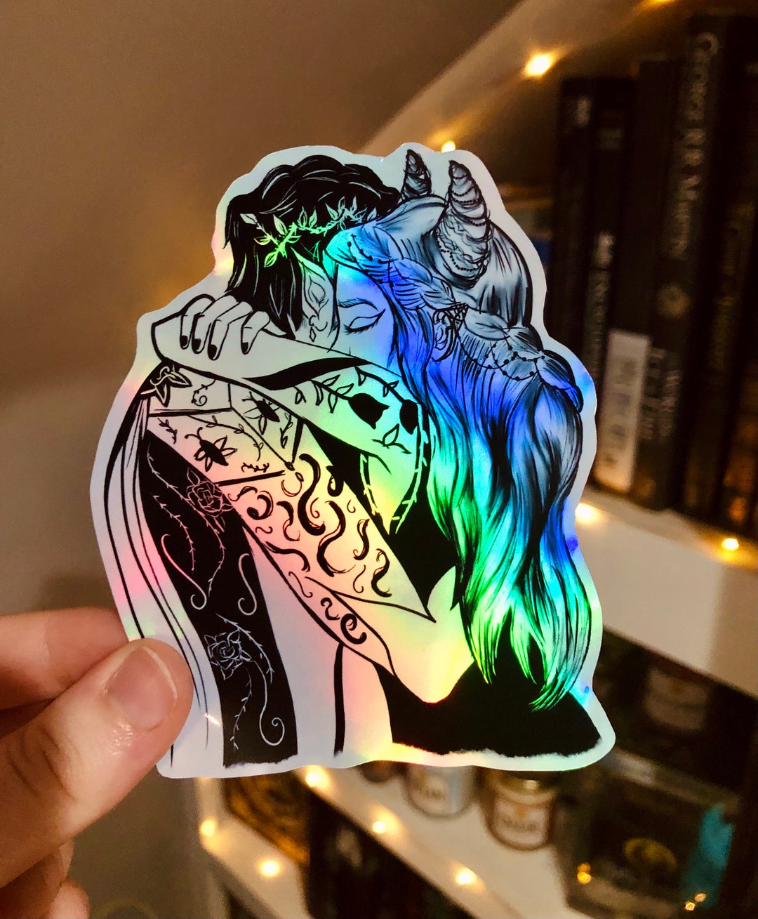 Cardan and Jude Sticker Holographic Vinyl Sticker the - Etsy