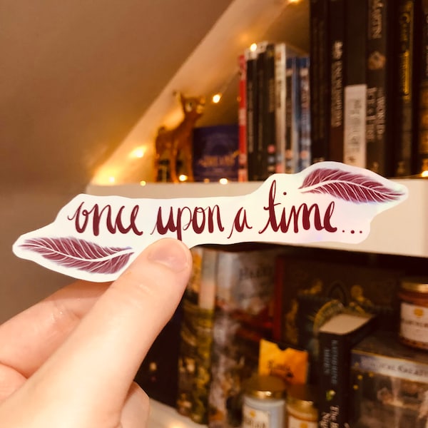 Once Upon a Time Sticker - Etsy