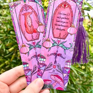 The Archer and the Fox Bookmark - With Shimmery Gold Sprayed Edges ...