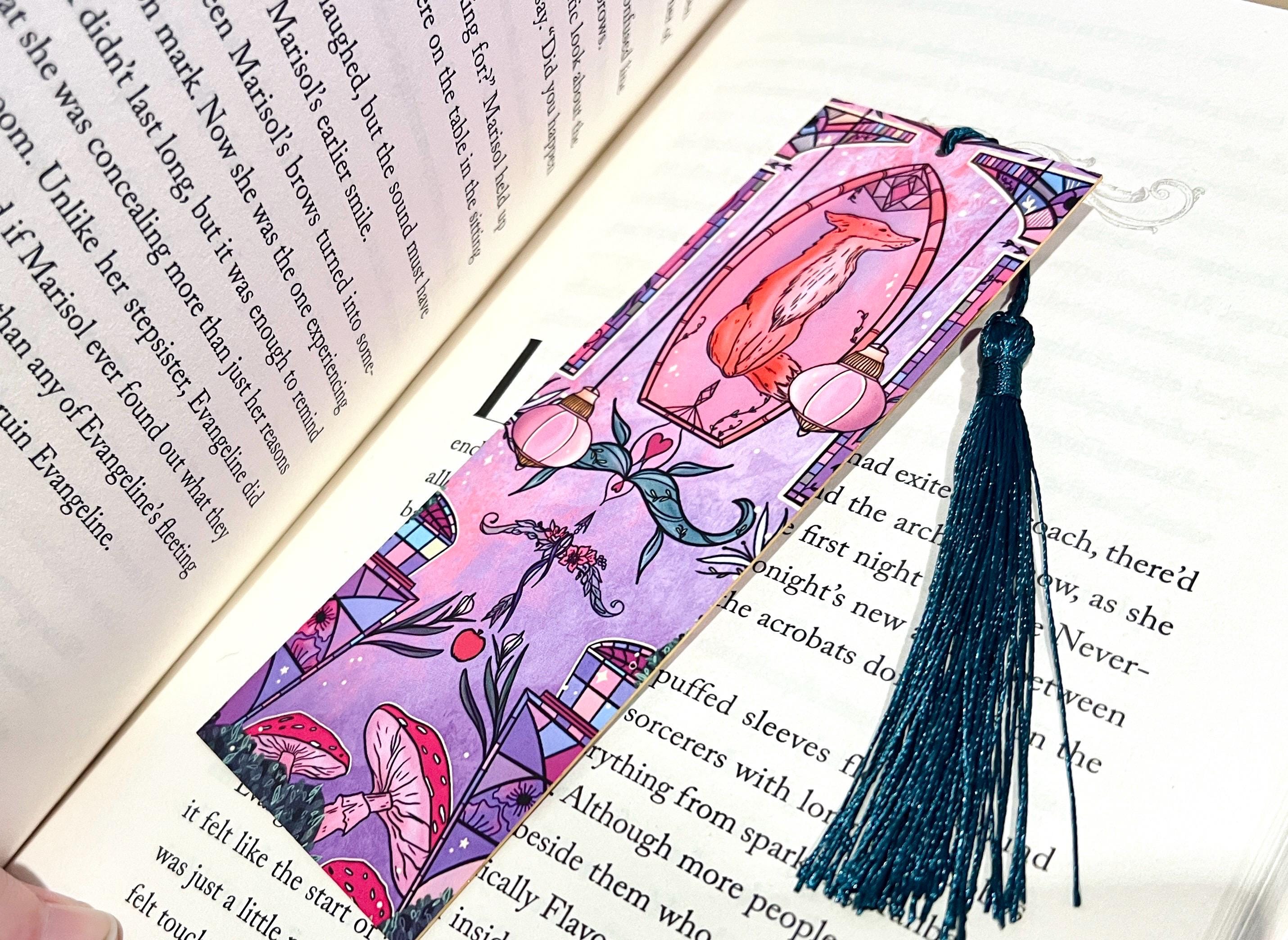 The Archer and the Fox Bookmark - With Shimmery Gold Sprayed Edges ...