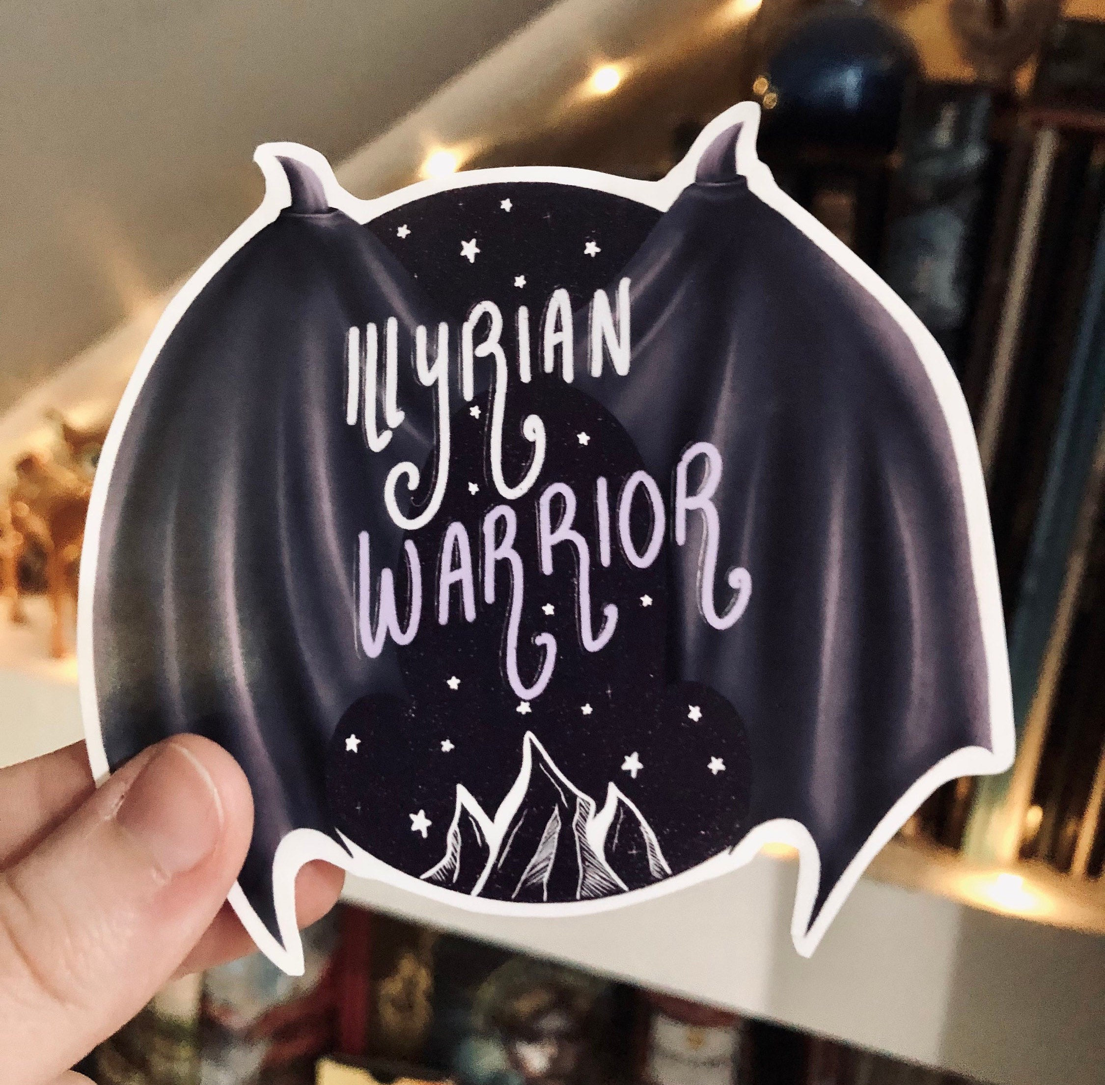 Illyrian Warrior Matte Sticker Officially Licensed ACOTAR - Etsy