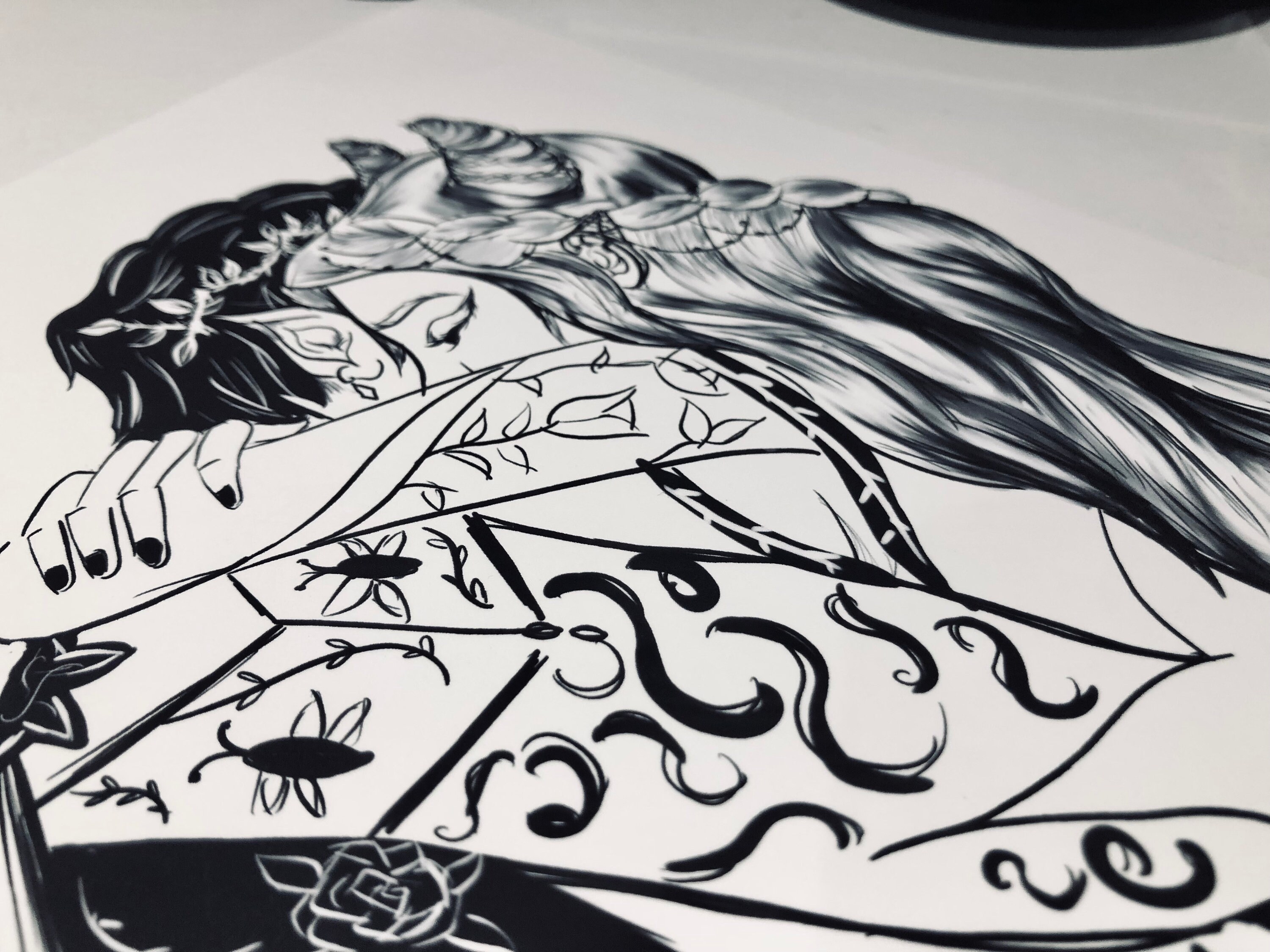 Cardan and Jude (A5) - Archival Fine Art Print - the Cruel Prince - the ...