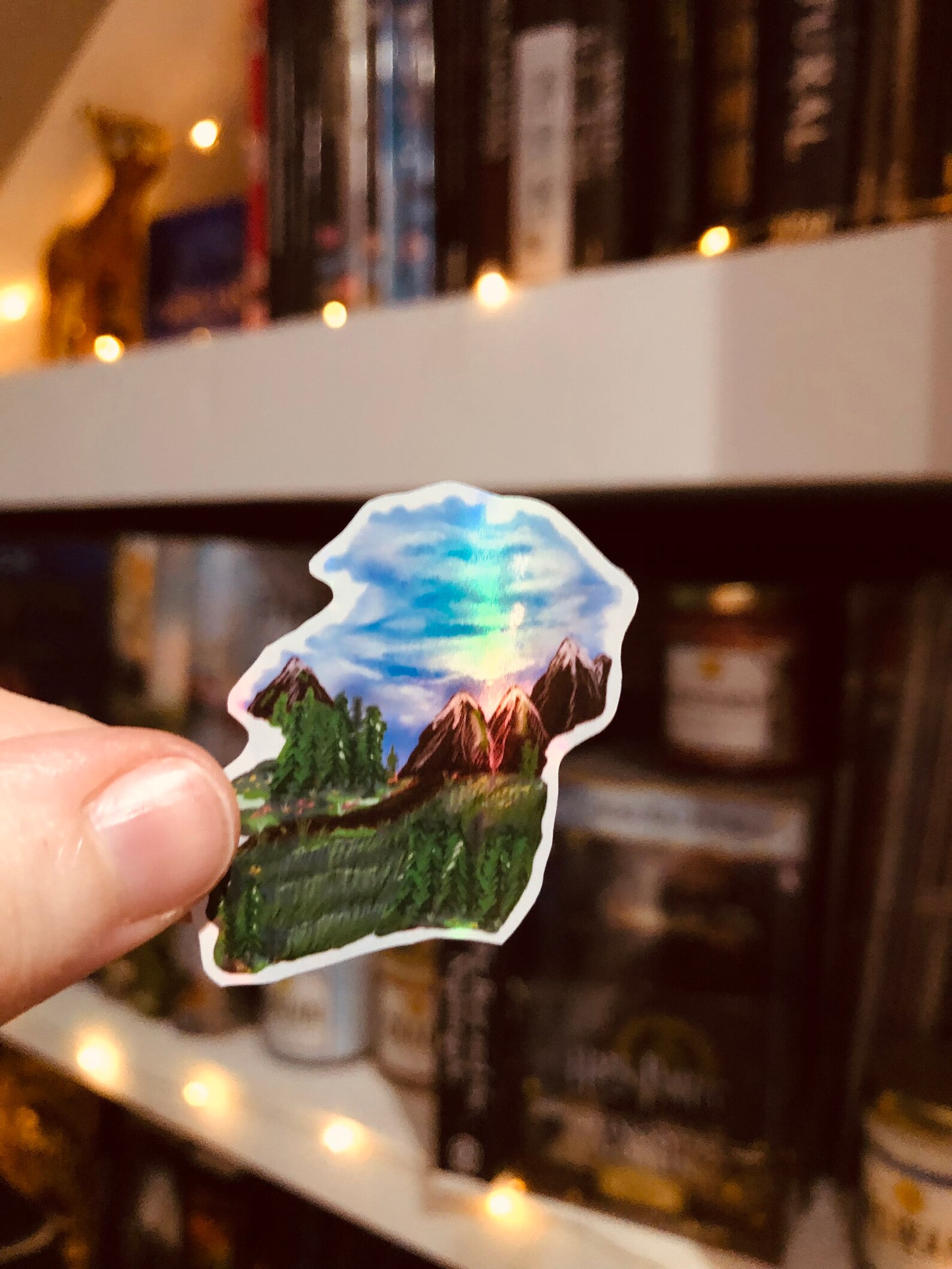 Prythian and Hybern Map Sticker Set ACOTAR Holographic - Etsy UK