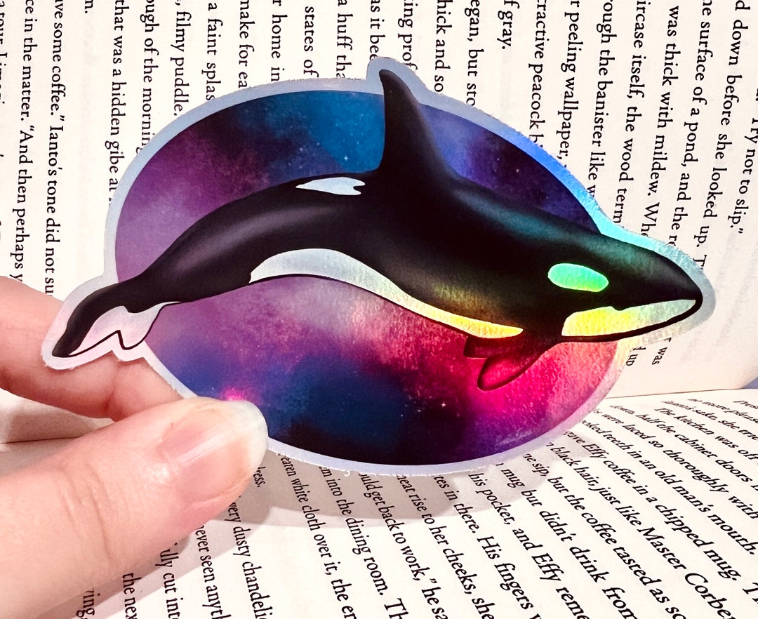 Orca Galaxy Sticker - Killer Whale - Laptop, Decor, Journal Sticker - Etsy