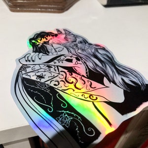 Cardan and Jude Sticker Holographic Vinyl Sticker the - Etsy