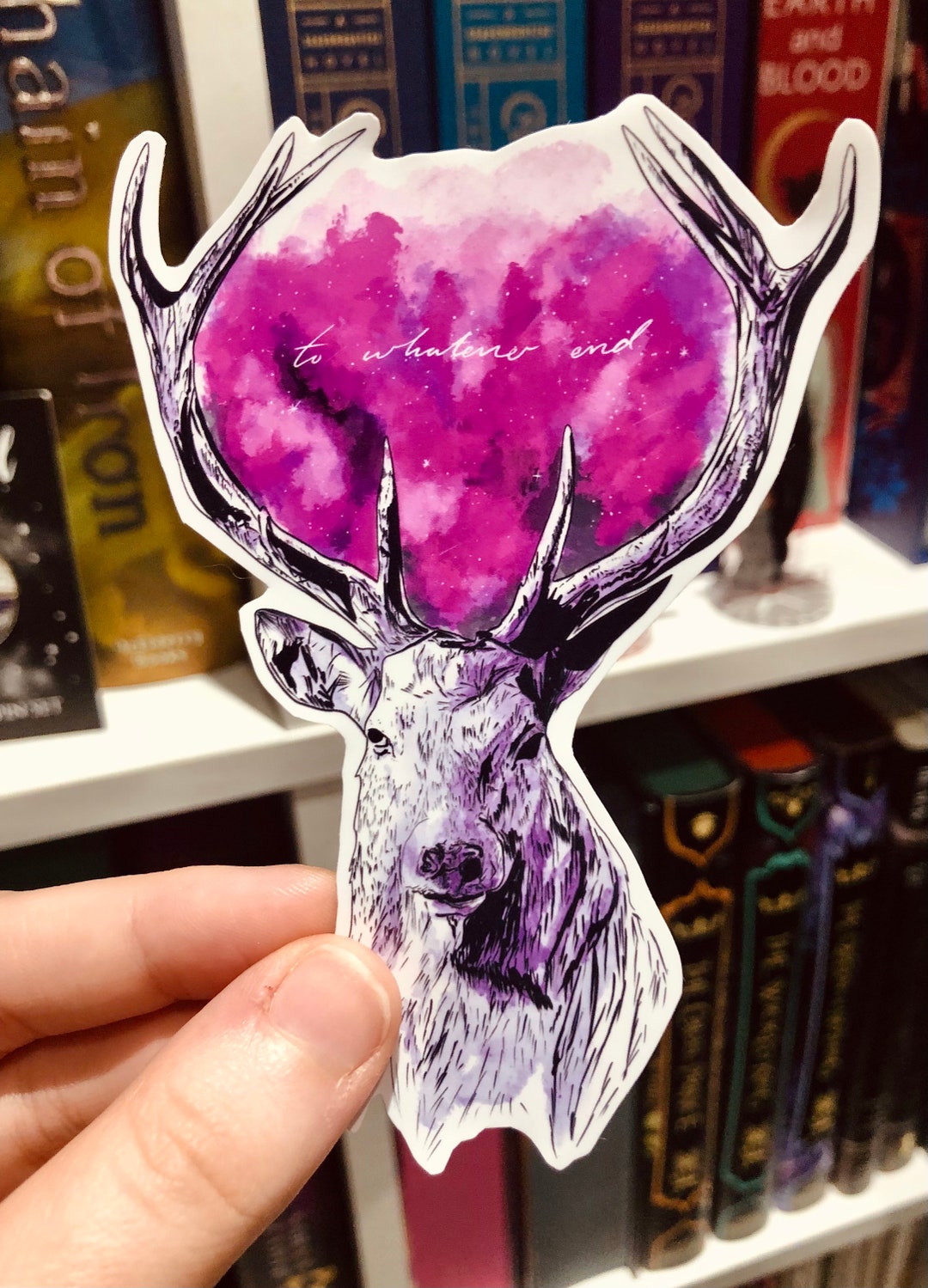 Stag Matte Sticker Lord of the North to Whatever End Throne of Glass ...
