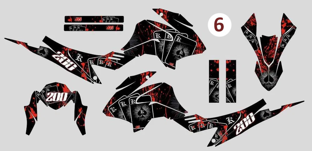 Motorcycle KTM Loncin Tekken Spark Pruss Forte Cross Sparta - Etsy