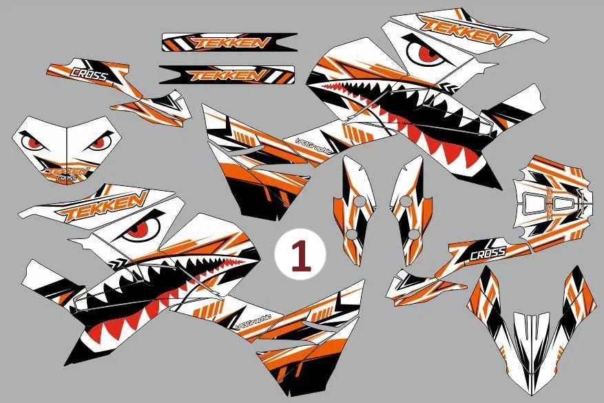 Motorcycle KTM Loncin Tekken Spark Pruss Forte Cross Sparta - Etsy