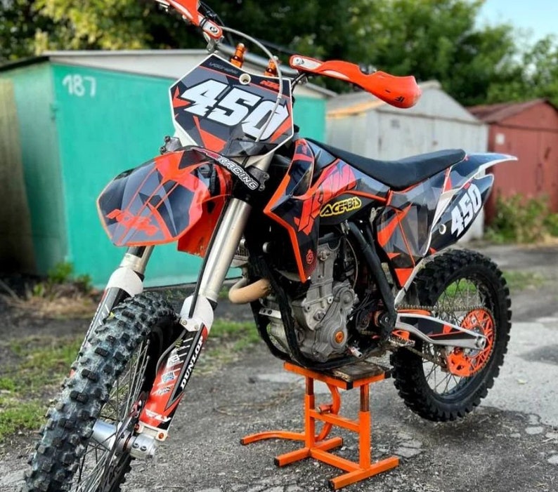 Motocross Custom Protective Stickers for Motorcycle KTM Husqvarna ...