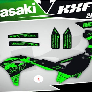Stickers Graphics Moto Decals Kawasaki KXF KX450F KX250F KX KLX 65 85 ...