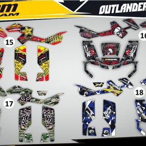 ATV Brp Bombardier Can-am DS Outlander Renegade Maverick X3 Custom ...