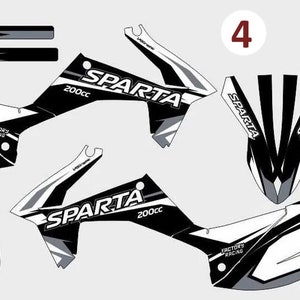 Custom Vinyl Motorcycle Stickers: Protective Moto Decals - Etsy
