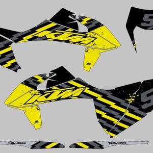 Motocross Custom Protective Stickers for Motorcycle KTM Husqvarna ...