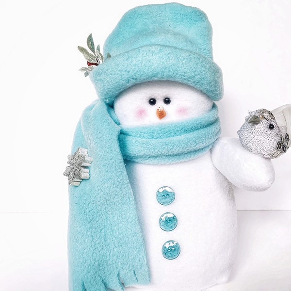 Fleece Snowman - Etsy