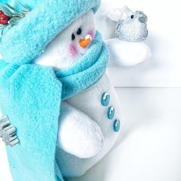 Fleece Snowman - Etsy
