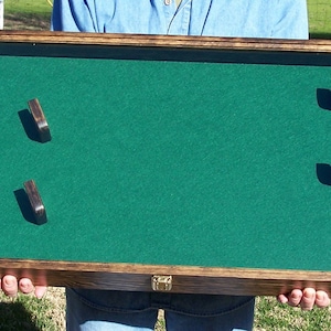 Double Rifle Display Case 44x18x3 Wall Mount Locking - Etsy