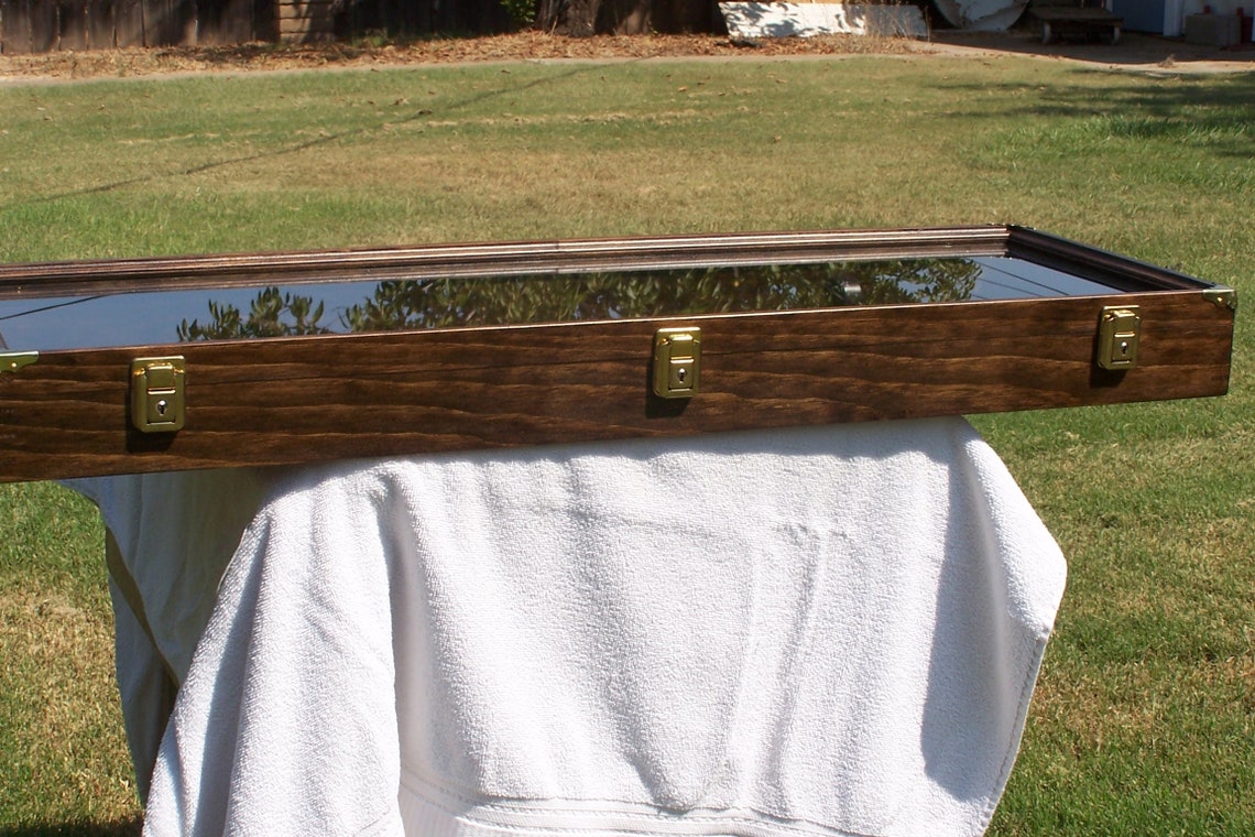 Henry Mares Leg Display Case 34x12x3 Wall Mount Locking - Etsy