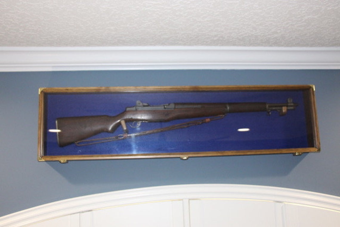 M1 GARAND DISPLAY CASE 48X12X4 - Etsy
