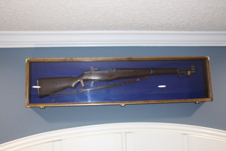 M1 GARAND DISPLAY CASE 48X12X4 - Etsy