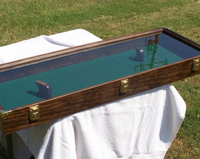 Henry Mares Leg Display Case 34x12x3 Wall Mount Locking - Etsy