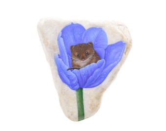 Incredibly Realistic Hand Painted Rock Mouse Stone Art Painted Rocks by ...