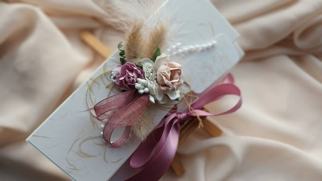Handmade Money Gift Envelopes, Elegant Cash Gift Holders for Wedding ...
