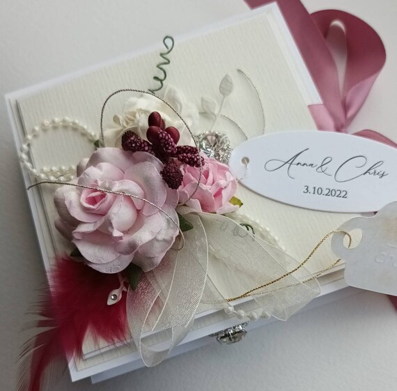 Card Handmade Card-box Wedding Card-box Birthday Card-box - Etsy