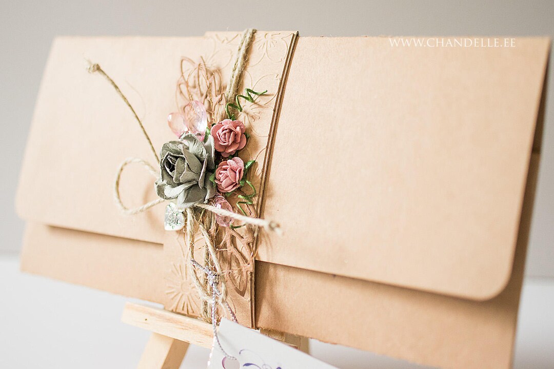 Card Handmade Envelope Wedding Envelope Birthday Envelope - Etsy