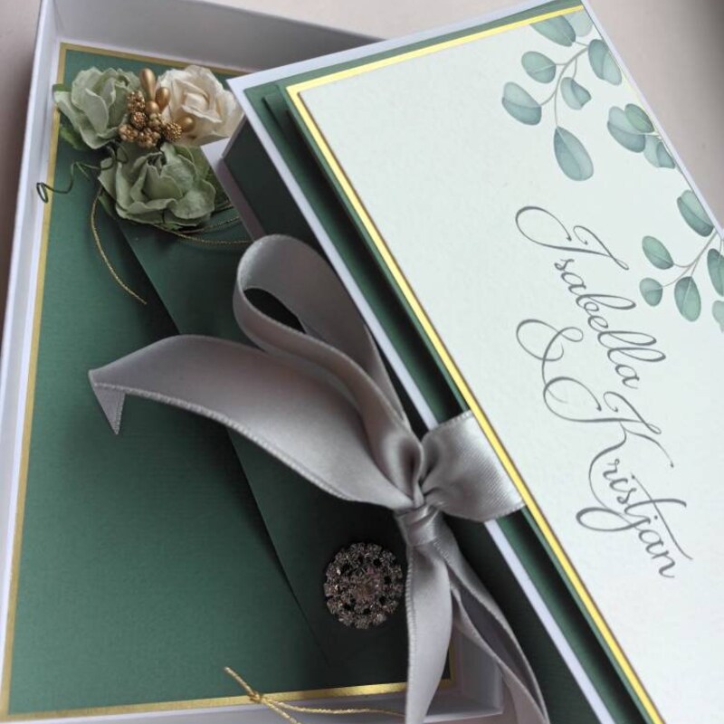 Wedding Program Box - Etsy