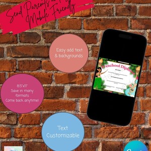 EDITABLE | End of Year | Graduation | Luau | Certificate | Pre-k - Etsy