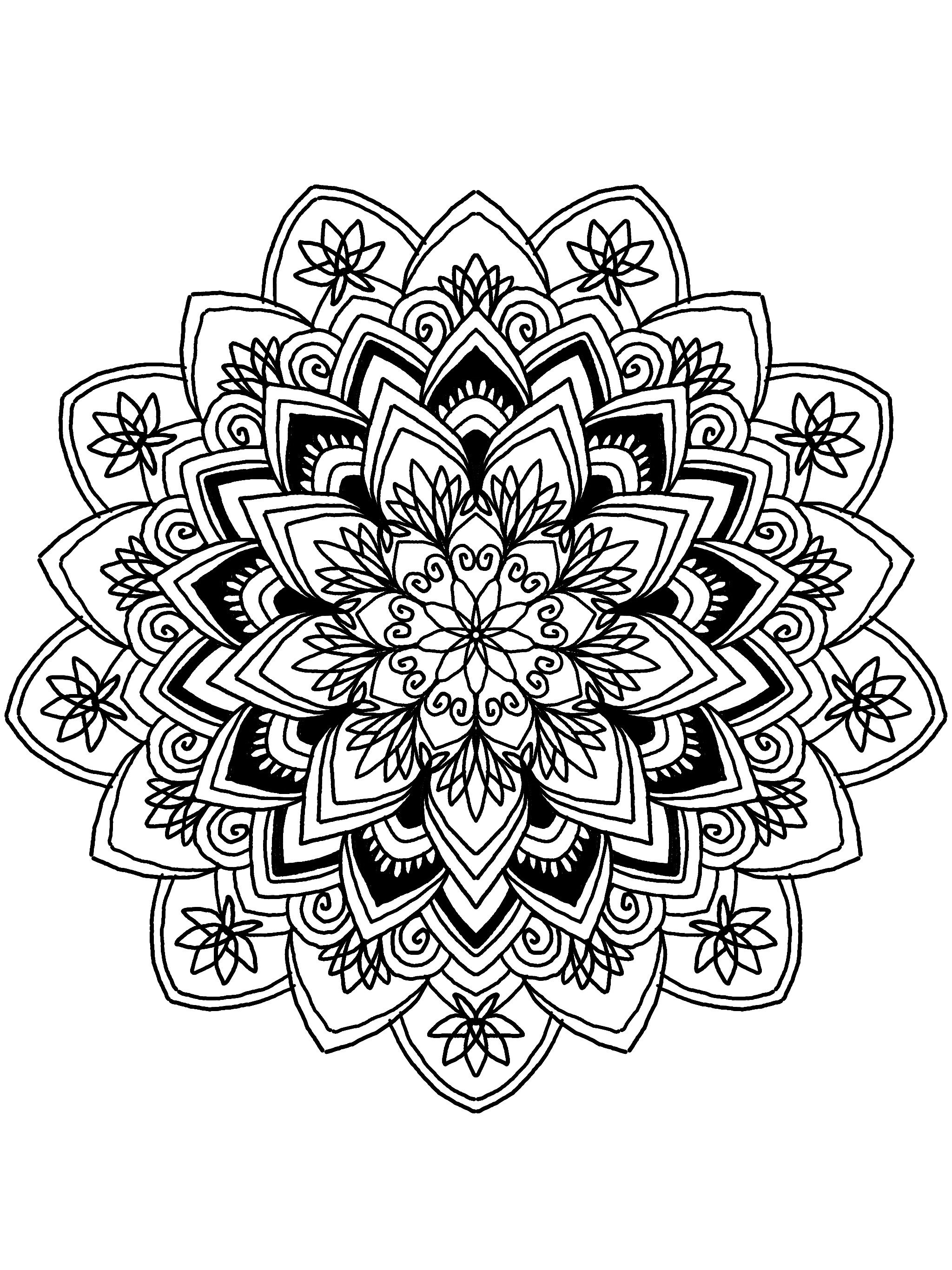Descargable Mandala Diseña e Imprime Páginas para Colorear - Etsy España