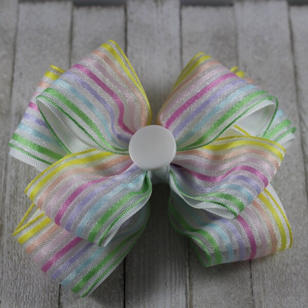 Double Stacked Bow - Etsy