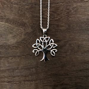 Trinity Tree of Life Charm 925 Sterling Silver High Polish - Etsy Canada