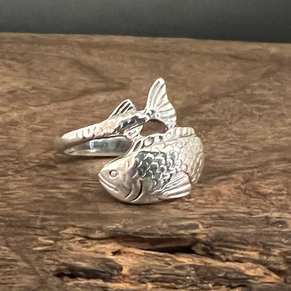 Sterling Silver Fish - Etsy