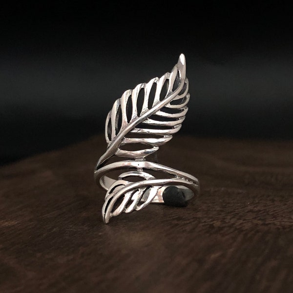 Leaf Ring - Etsy