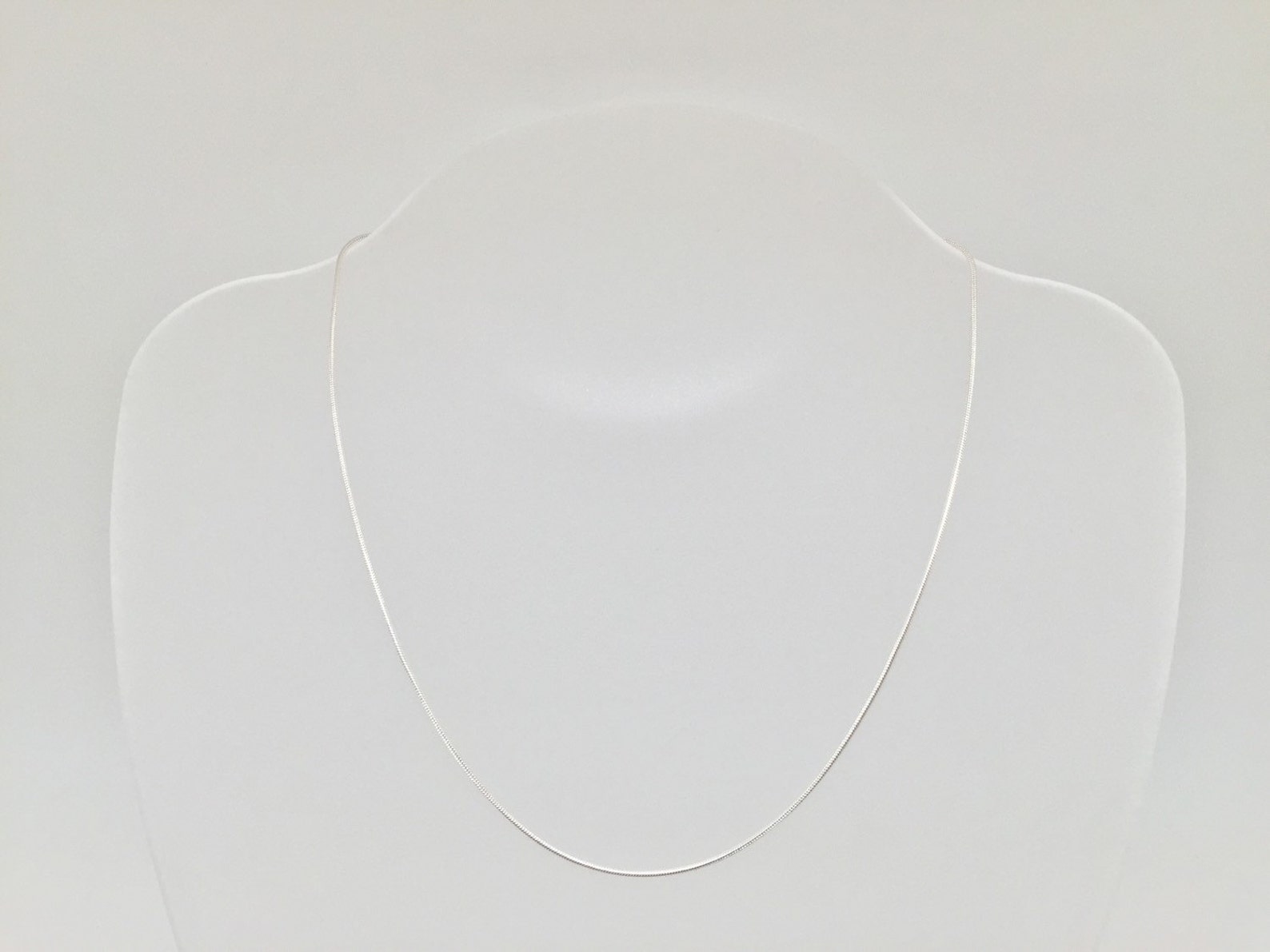 Light Silver Snake Chain // 925 Sterling Silver // 0.8mm Gage | Etsy