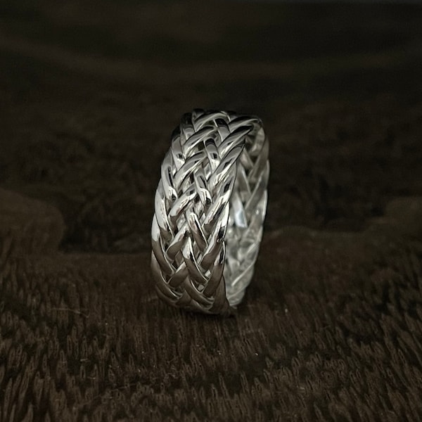 Basket Weave Ring - Etsy
