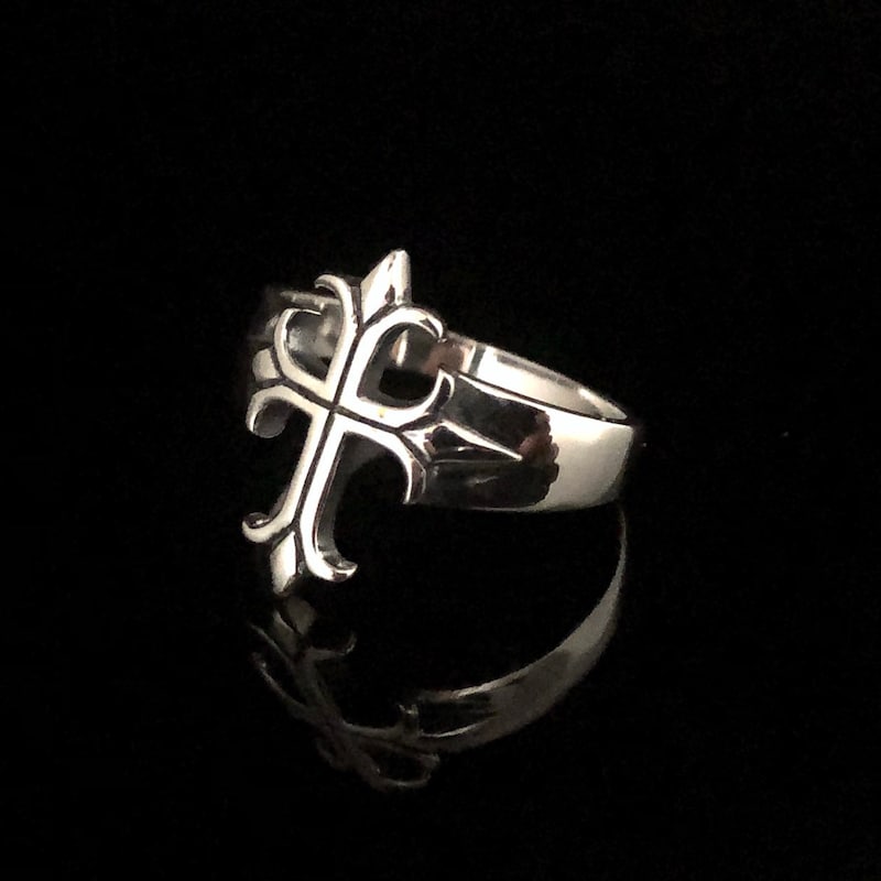 Cross Ring - Etsy
