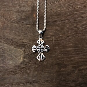 Small Celtic Cross Silver Celtic Cross 925 Sterling Silver | Etsy