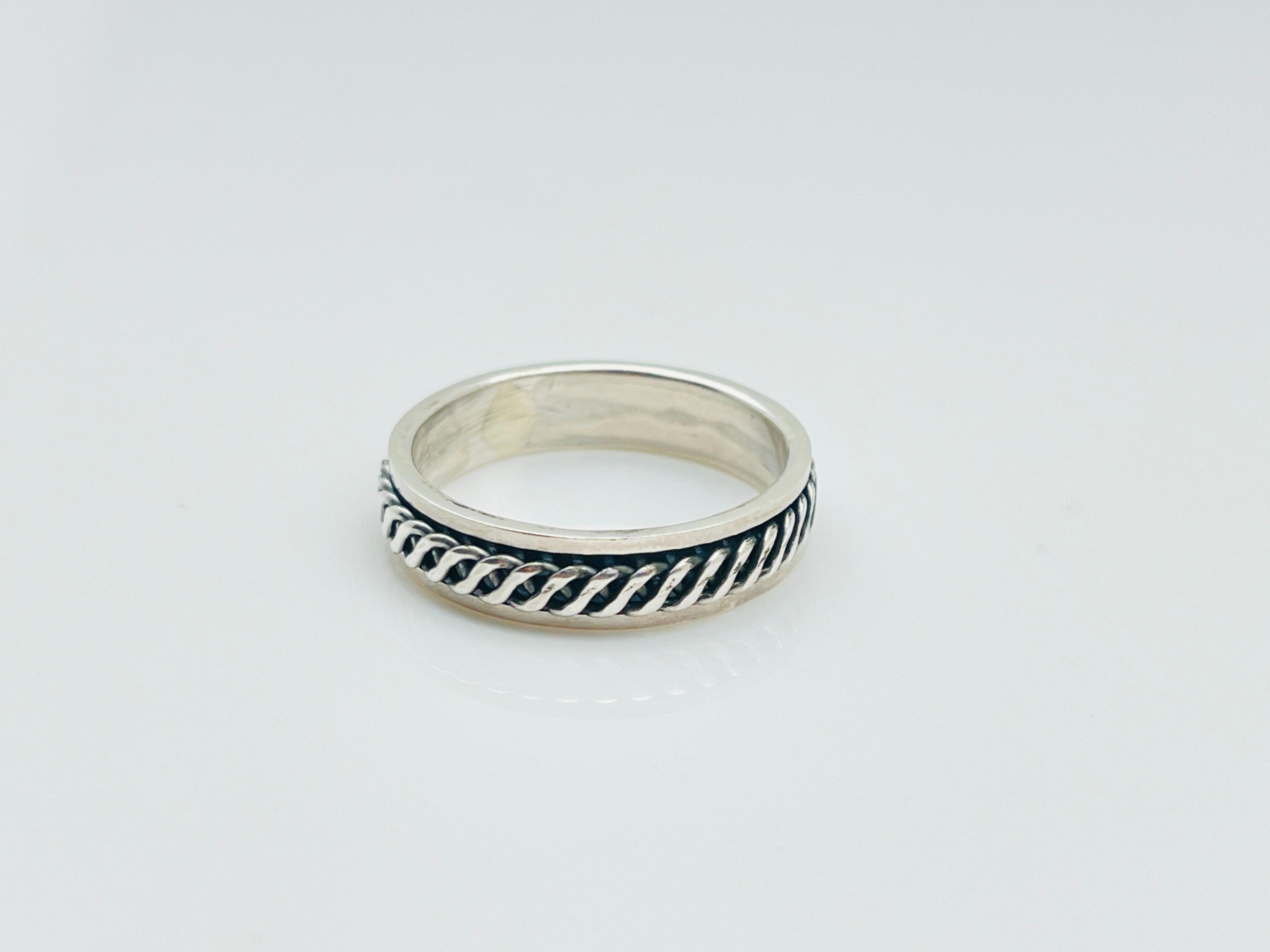 Infinity Spinner Ring Silver Spin Ring 925 Sterling - Etsy