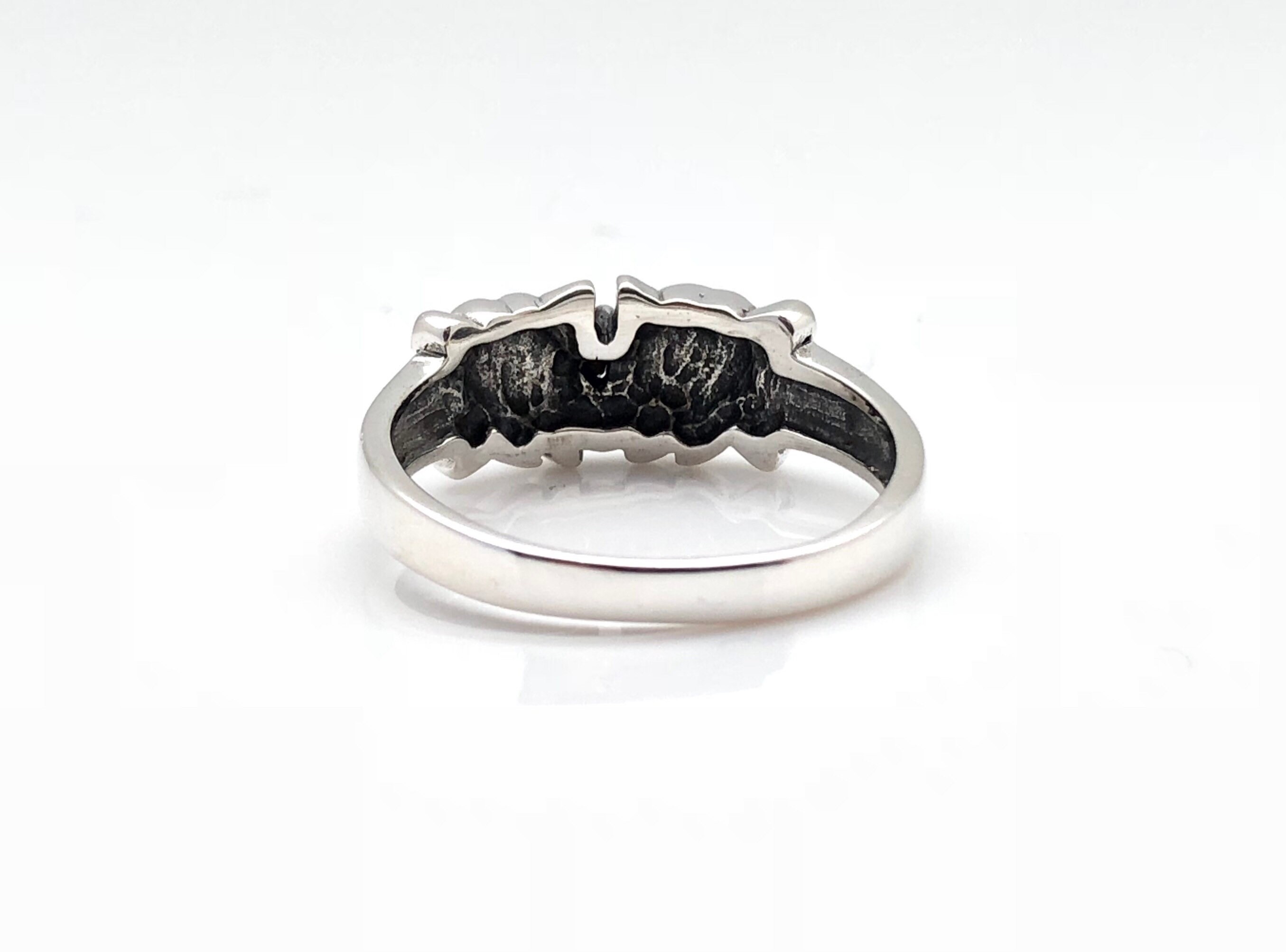 Lucky Elephants Ring // Silver Elephant Ring // 925 Sterling Silver ...