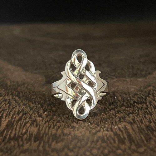 Celtic Cross Ring // 925 Sterling Silver // Celtic Cross - Etsy