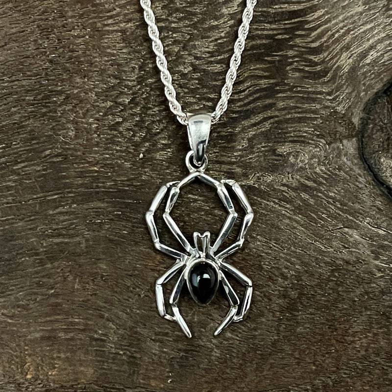 Spider Necklace - Etsy