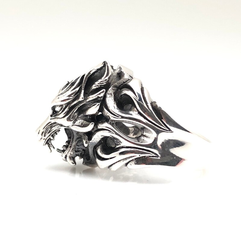 Wolf Rings for Men - Etsy