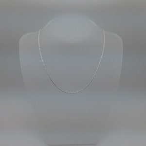 Thin Rope Chain // Silver Rope Chain // Sterling Rope Chain // Rope ...