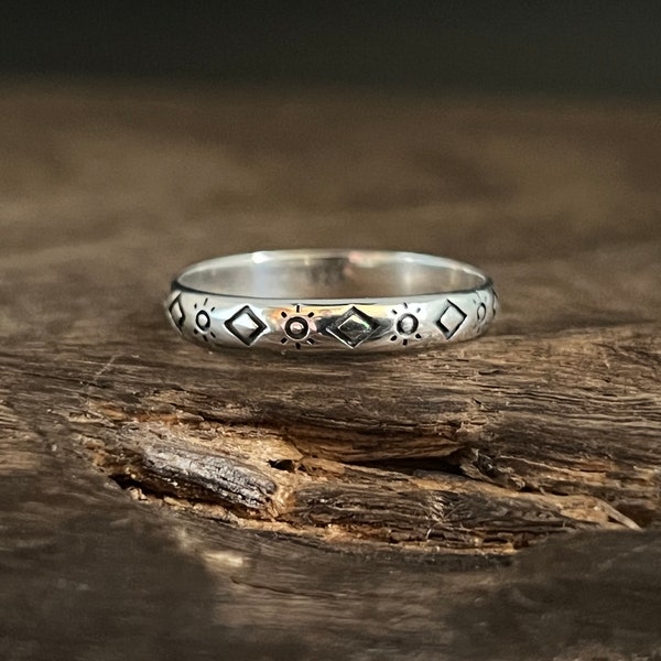 Aztec Ring - Etsy